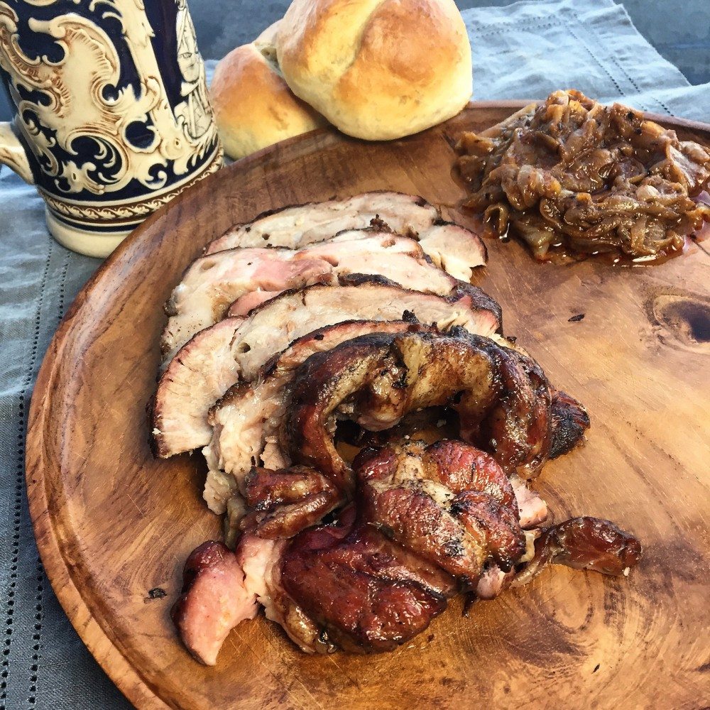 Spiessbraten - German-Style Barbecue Pork - Girls Can Grill