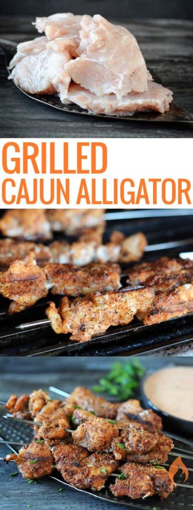 Cajun Grilled Alligator with Comeback Sauce | Girls Can Grill