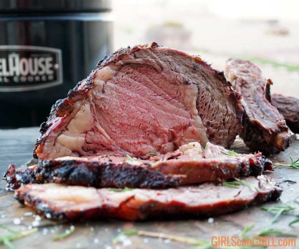 Barrel House Cooker Smoked Prime Rib Roast - Girls Can Grill