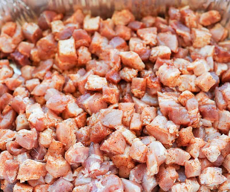 Pork Belly Candy (Baby Pork Belly Burnt Ends) - Girls Can Grill