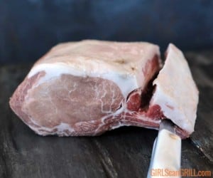 Reverse Seared Pork Prime Rib Roast - Girls Can Grill