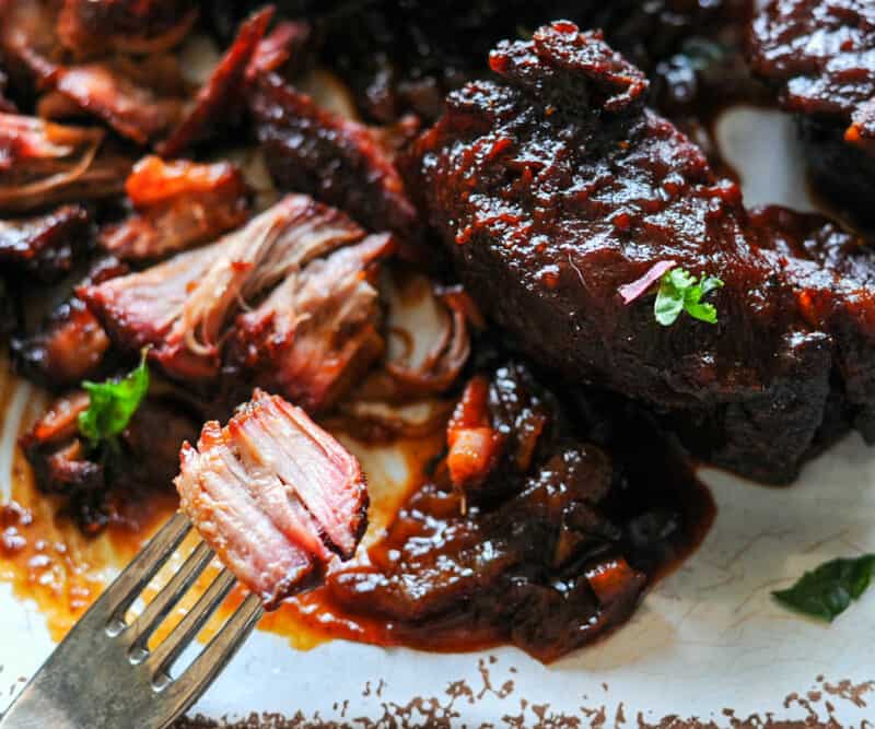 Hickory Smoked Country Style Pork Ribs - Girls Can Grill