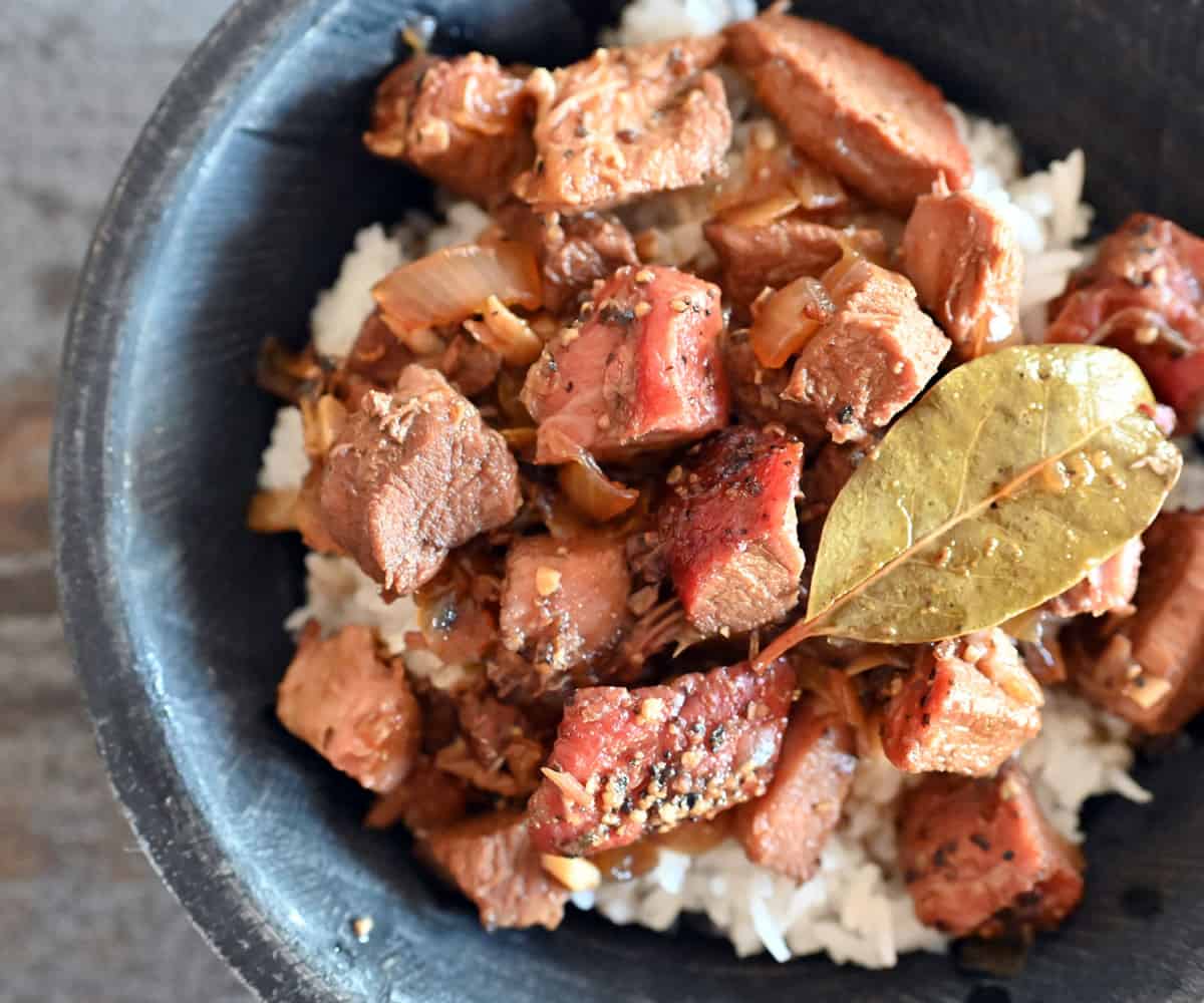 Smoked Pork Adobo - Girls Can Grill