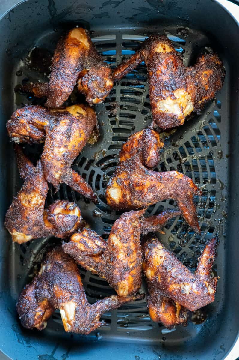 Crispy Chicken Wings in a Ninja Grill - Girls Can Grill