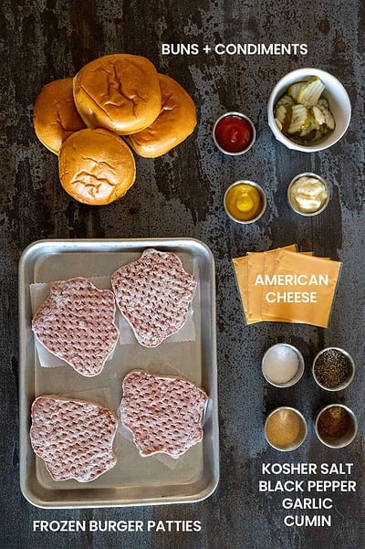 Grilled Frozen Burgers on a Ninja Grill - Girls Can Grill