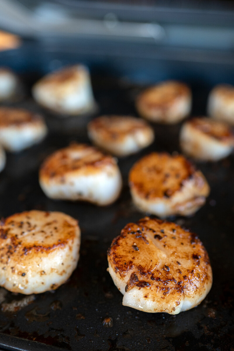 The Key to Perfectly Seared Scallops - Girls Can Grill