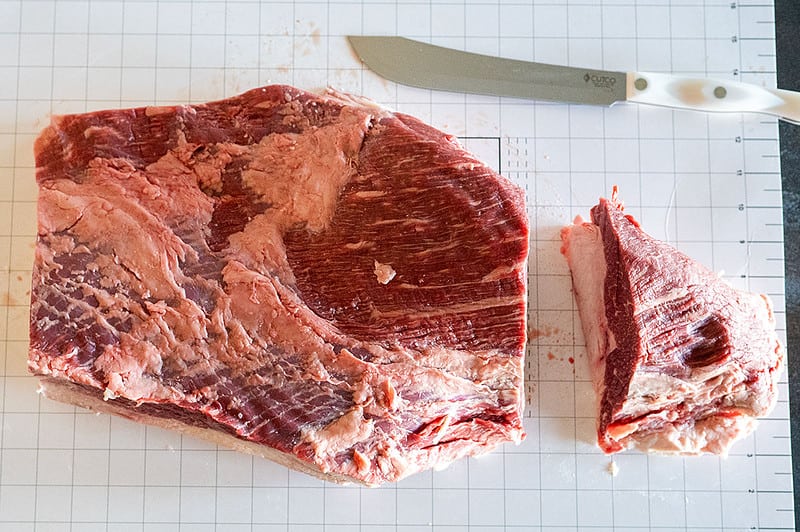 Separate Brisket Point and Flat for Backyard or Competition
