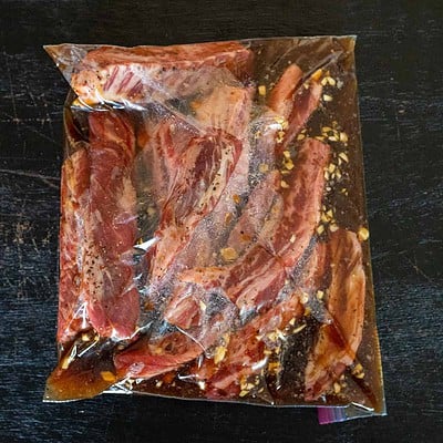 BBQ Teriyaki Beef Finger Ribs - Girls Can Grill