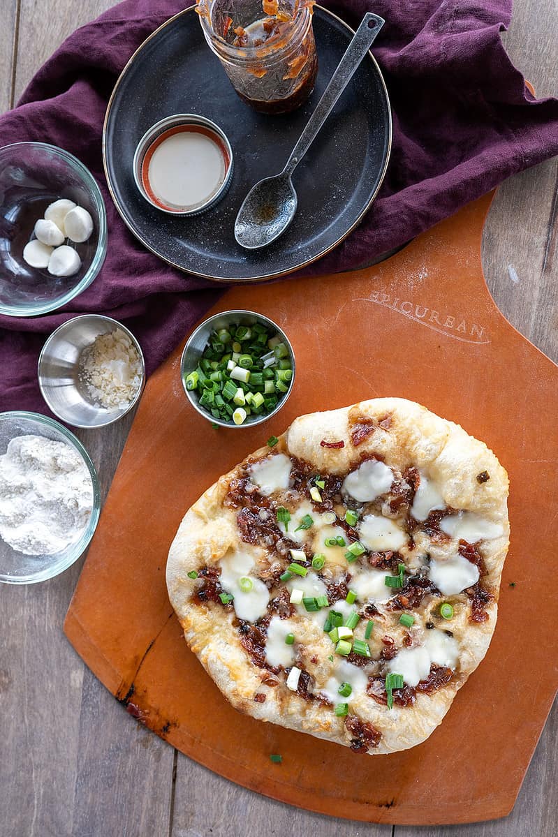 Bacon Jam Pizza - Girls Can Grill