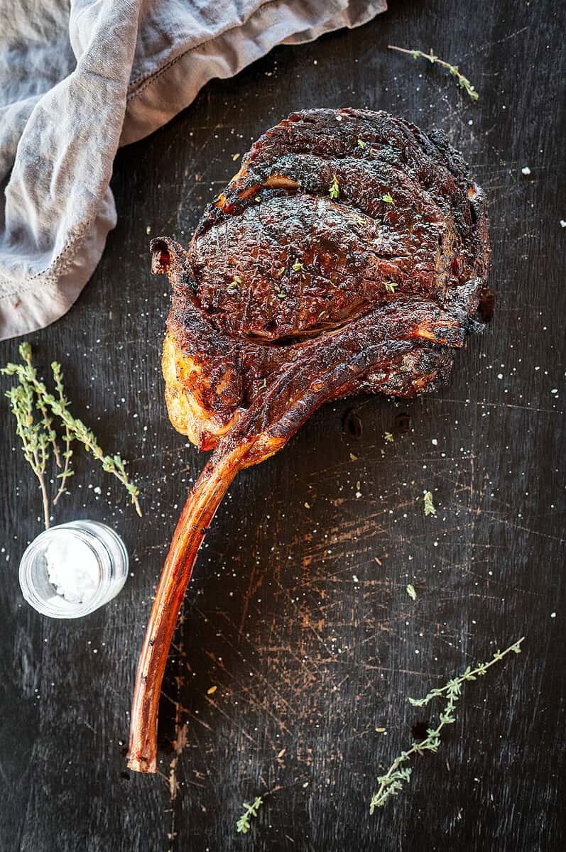 How to cook a tomahawk steak - Girls Can Grill