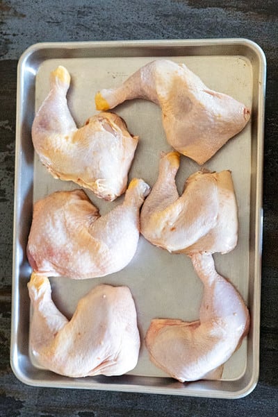 Super Juicy Smoked Chicken Quarters - Girls Can Grill