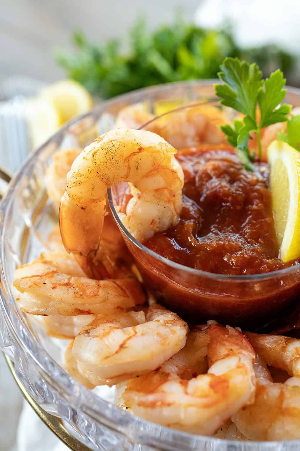 Grilled Shrimp and Cocktail Sauce - Girls Can Grill