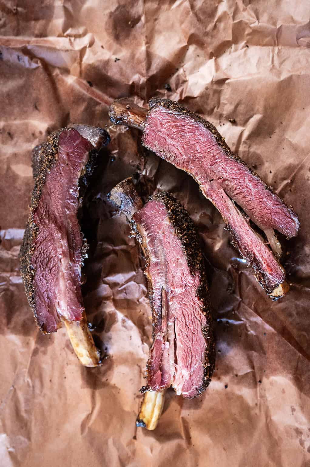 Smoked Pastrami Beef Ribs - Girls Can Grill