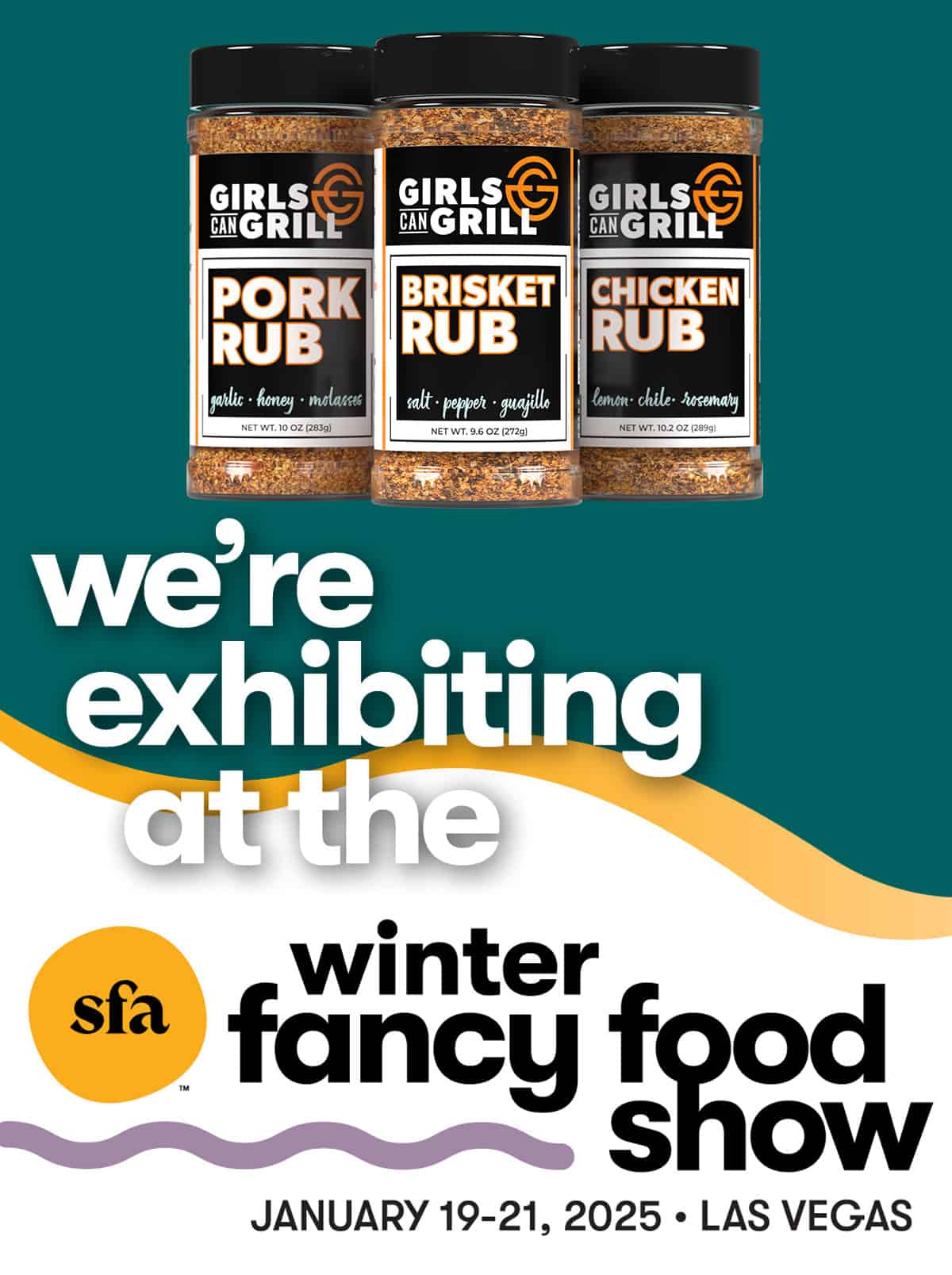 Girls Can Grill Exhibiting at 2025 Winter Fancy Food Show - Girls Can Grill