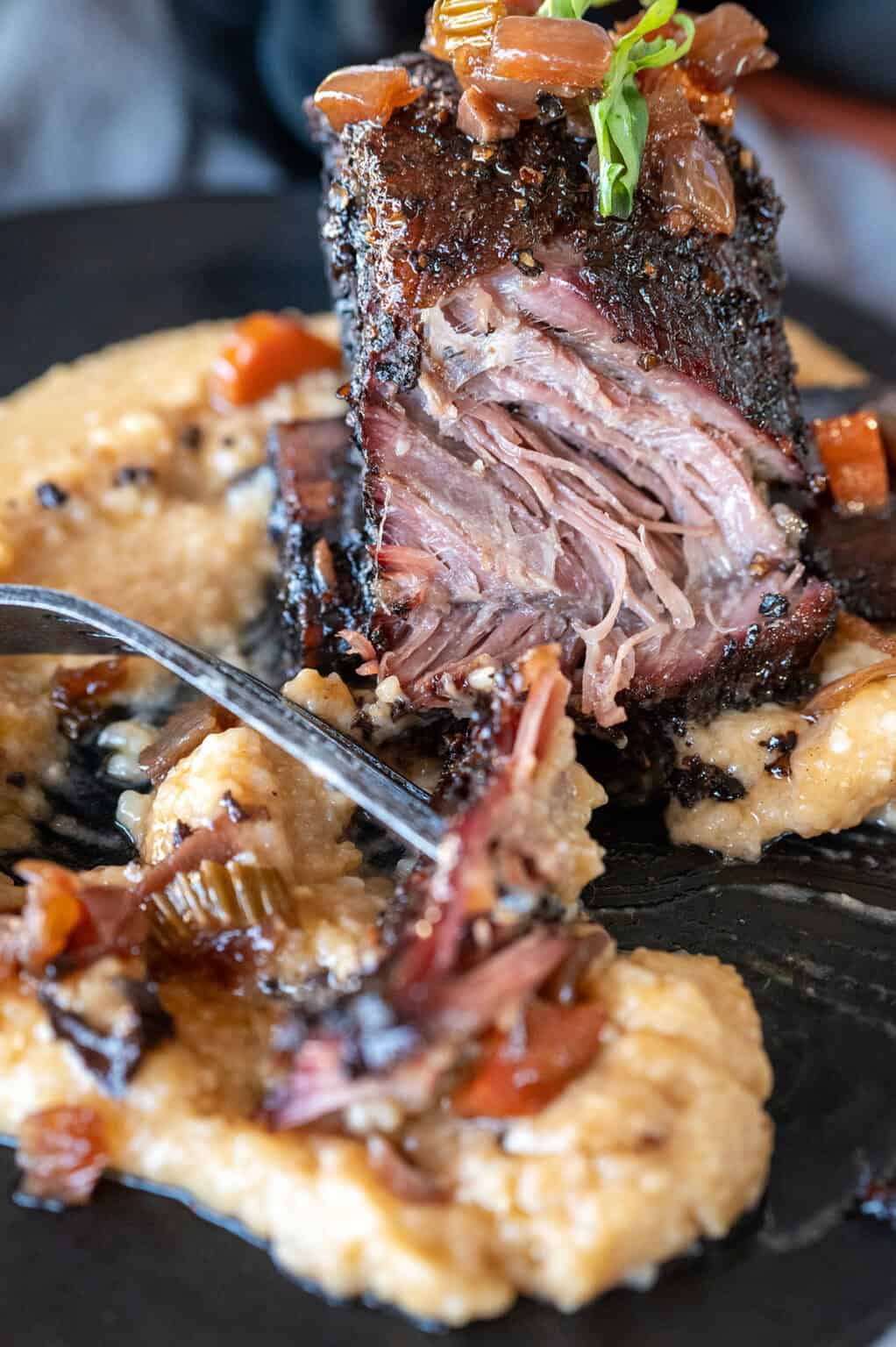 Smoked Red Wine Braised Short Ribs on the Ninja FlexFlame - Girls Can Grill