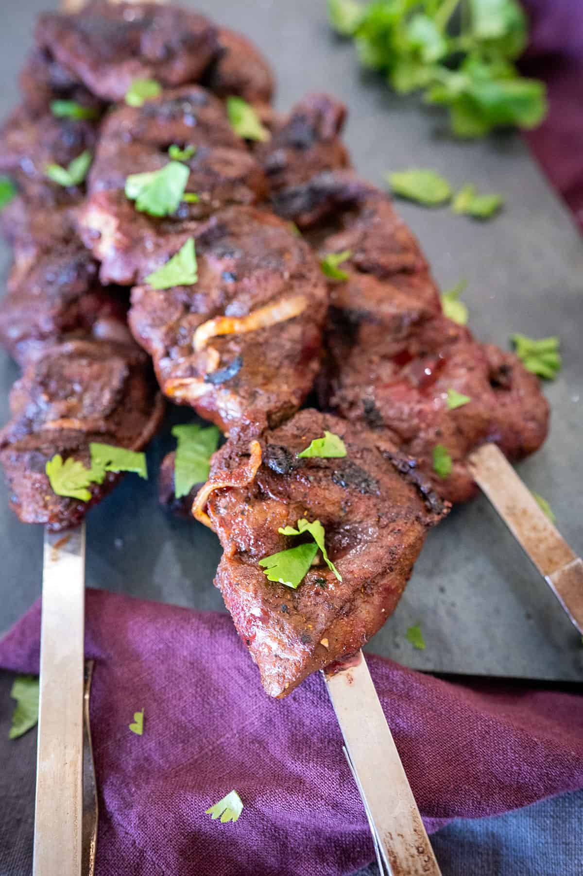 Grilled Liver and Onions - Girls Can Grill