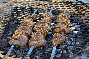 Grilled Liver and Onions - Girls Can Grill
