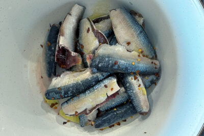 Crispy Grilled Sardines with Simple Ingredients - Girls Can Grill