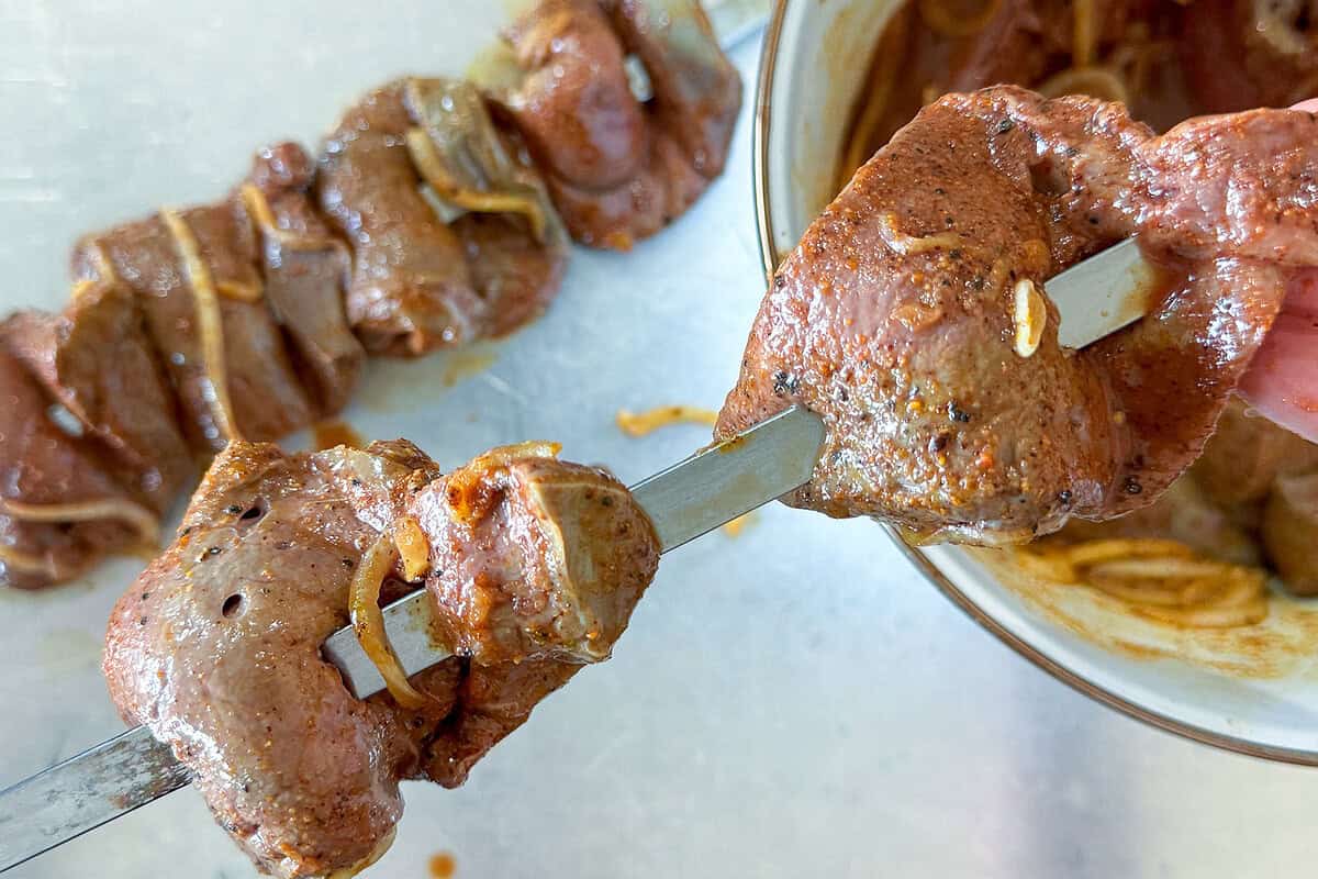 Grilled Liver and Onions - Girls Can Grill